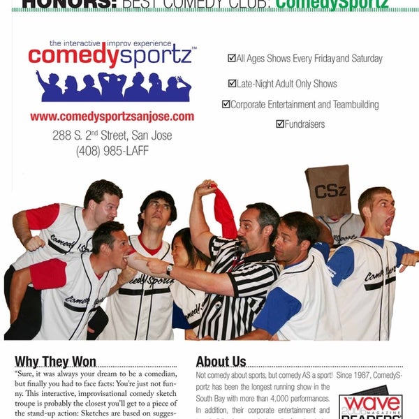 Photos at ComedySportz - Comedy Club in Downtown San Jose