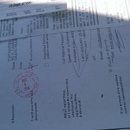 US Post Office - 1 tip