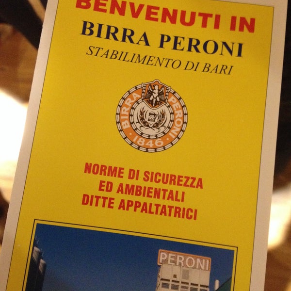 Stabilimento Birra Peroni - Beer Garden in Bari