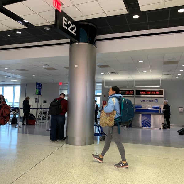 Gate E22 - Airport Gate in George Bush Intercontinental Airport