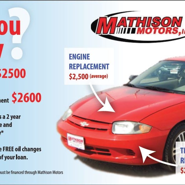 Mathison Motors Inc. - Car Dealership