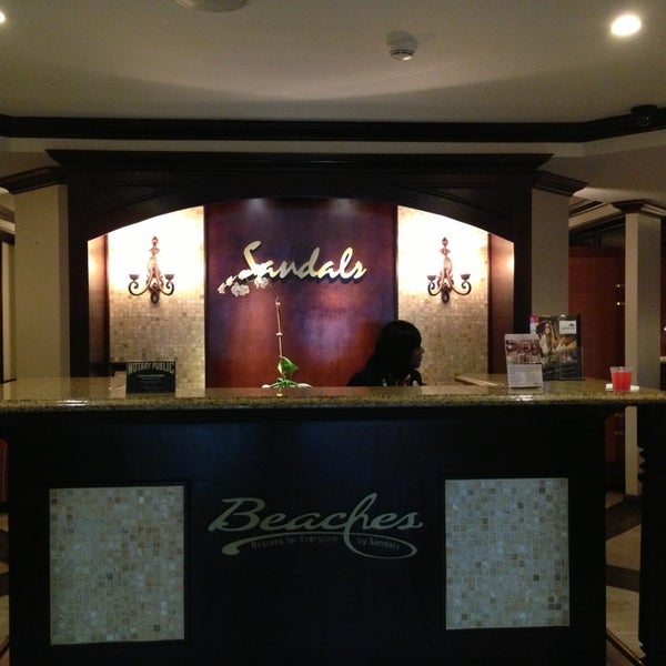 Sandals Arrival Desk - Sangester International Airport