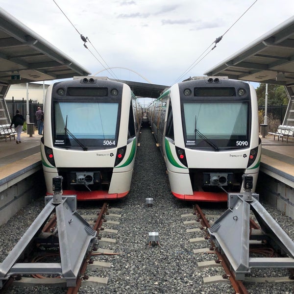 Mandurah Train Station Rail