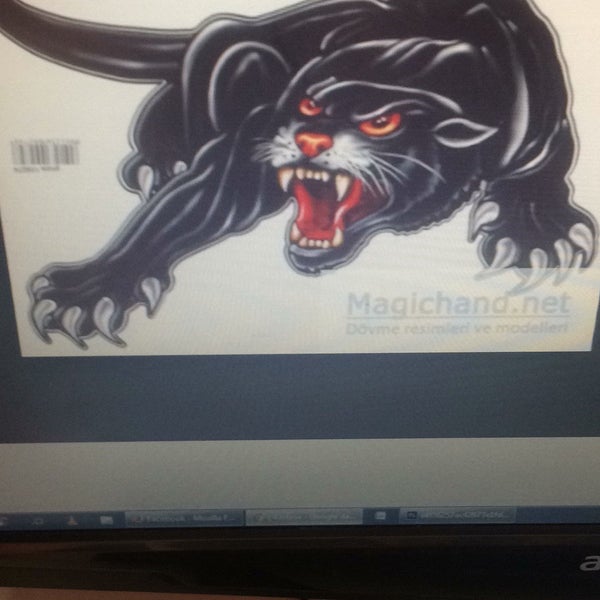 2pac Panther Head Tattoo