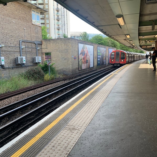 White City London Underground Station - College Park and Old Oak - Wood Ln