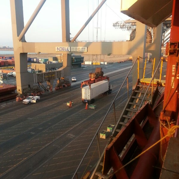 APL Shipping Terminal - Building in San Pedro