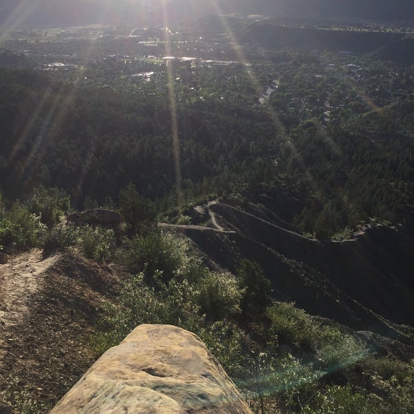 The rock on Hogsback - Scenic Lookout in Durango