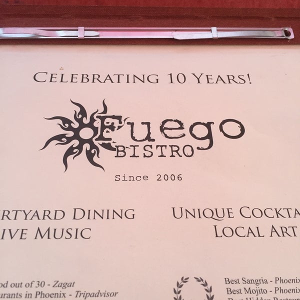 Fuego Bistro - Camelback East - 35 tips from 843 visitors