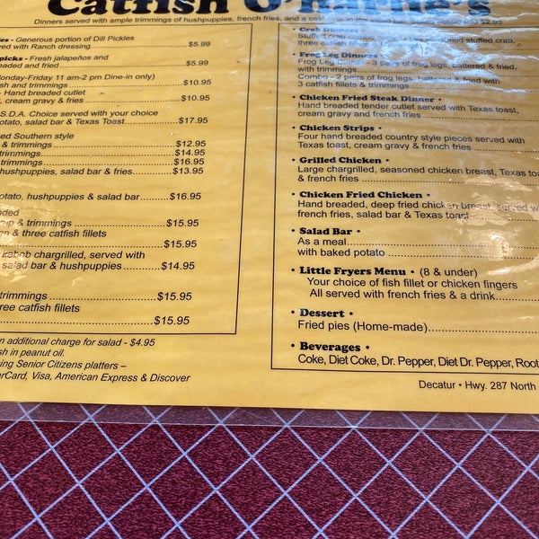 Catfish Oharley's - Seafood Restaurant in Decatur