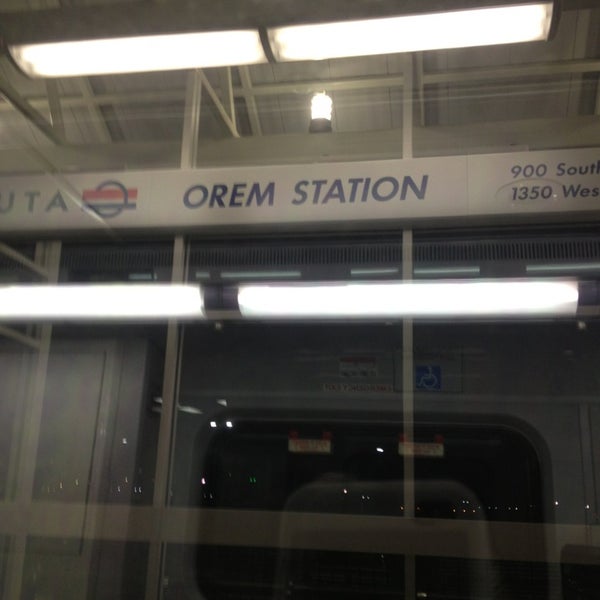 UTA FrontRunner Orem Station - Train Station in Orem