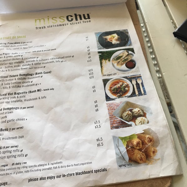 misschu (Now Closed) - Vietnamese Restaurant in Bondi Beach