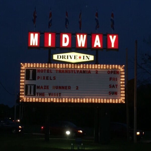 Midway Twin Drive-In - Movie Theater in Ravenna