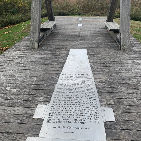 West Point Foundry Preserve - 1 tip