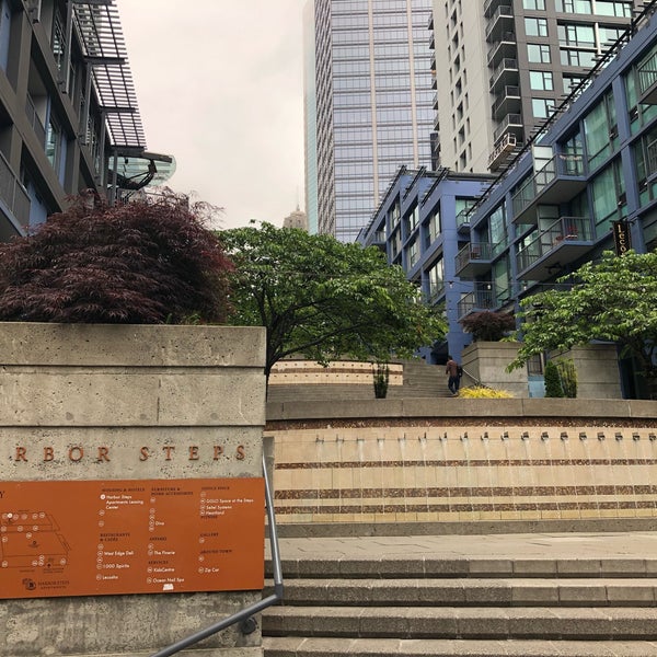 The Harbor Steps - Park in Seattle Central Business District