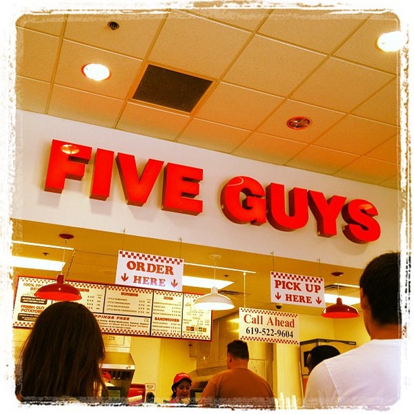 Five Guys - 8 tips