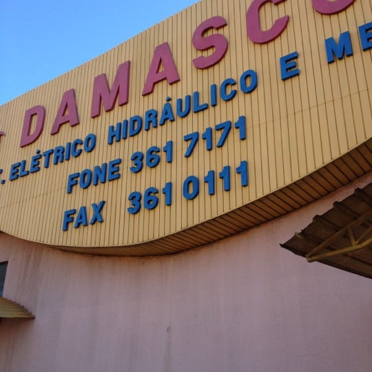 Damasco Material Hidráulico e Elétrico - SIA Trecho 3