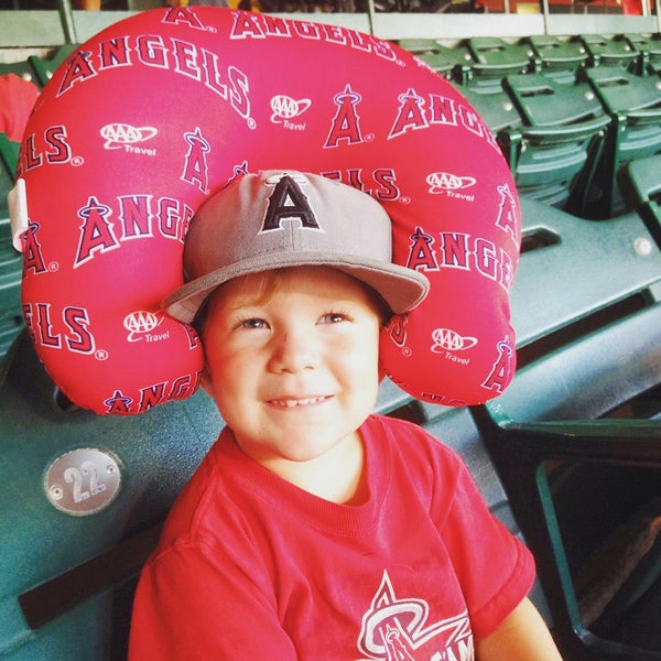 Angels Stadium - Field Level - Baseball Field in Platinum Triangle