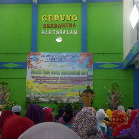 Masjid Babussalam Timika - 3 tips