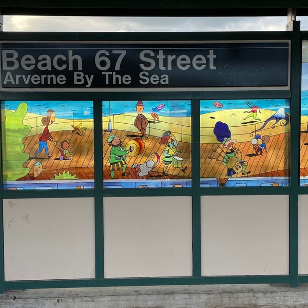 MTA Subway - Beach 67th St/Arverne By The Sea (A) - Metro Station in Queens