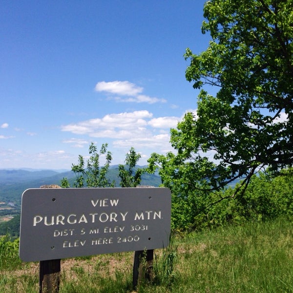 Purgatory Mountain Overlook - Blue Ridge Parkway