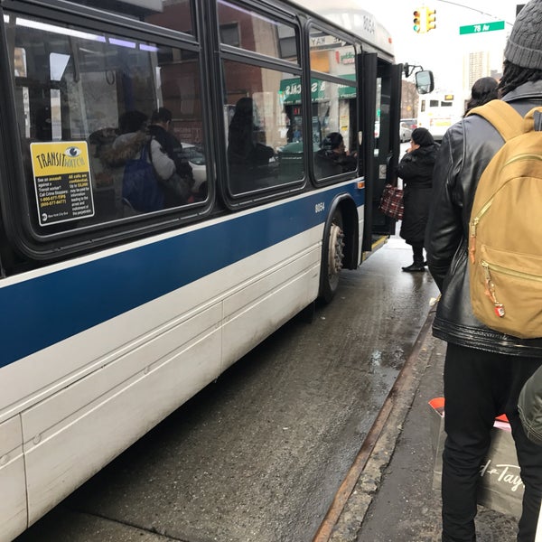 MTA Bus Stop - Q46 (Queens Blvd/78th Ave) - Forest Hills - 2 tips