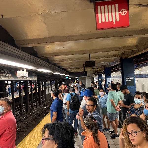 Photos at MTA Subway - 74th St/Roosevelt Ave/Jackson Hts (7/E/F/M/R ...