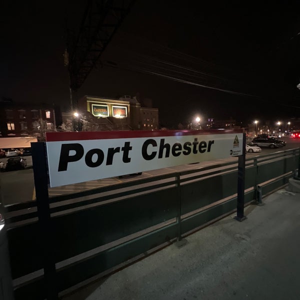 Metro North - Port Chester Train Station - Rail Station