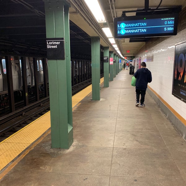Photos at MTA Subway - Lorimer St (L) - Metro Station in East Williamsburg
