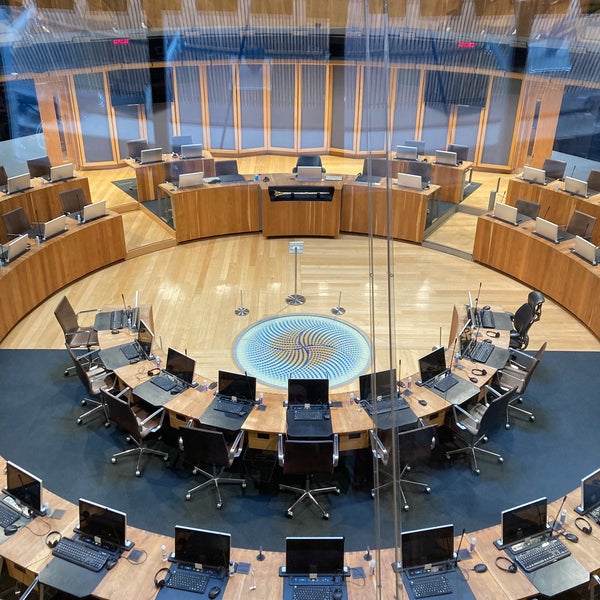 The National Assembly for Wales - Capitol Building in Cardiff