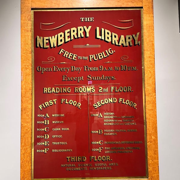Newberry Library - Near North Side - 13 tips from 1813 visitors