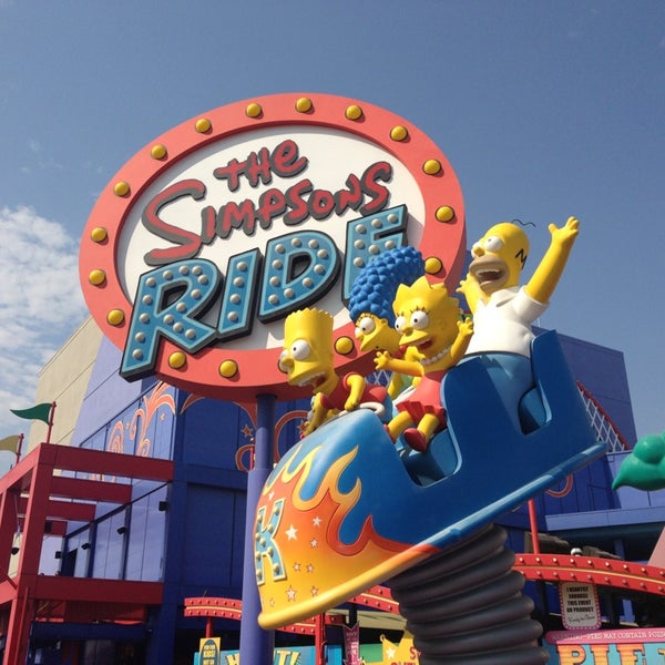 Universal Studios Simpsons Ride Video