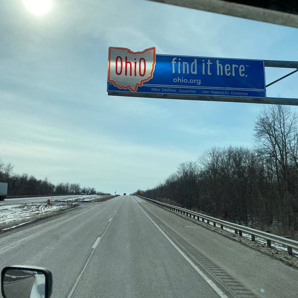 Ohio / Pennsylvania State Line - Border Crossing