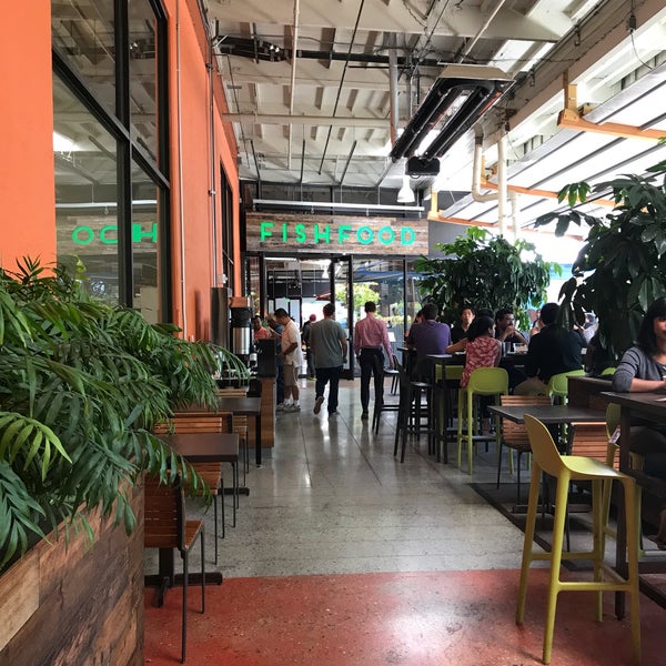 Googleplex - Fishfood - Corporate Cafeteria