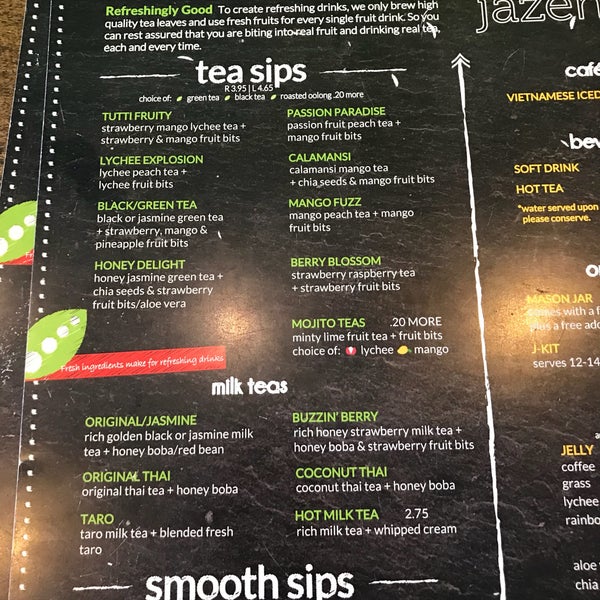 Jazen Tea - Tea Room