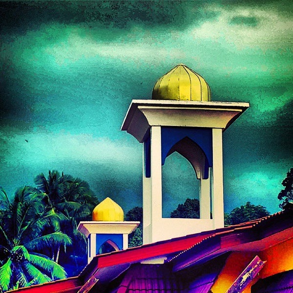 Masjid Kampung Slow Machang (مسجد کامڤوڠ سلوو ماچڠ) - Pasir Mas, Kelantan