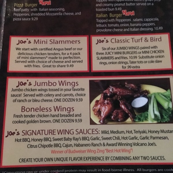 Average Joes - American Restaurant in Columbus