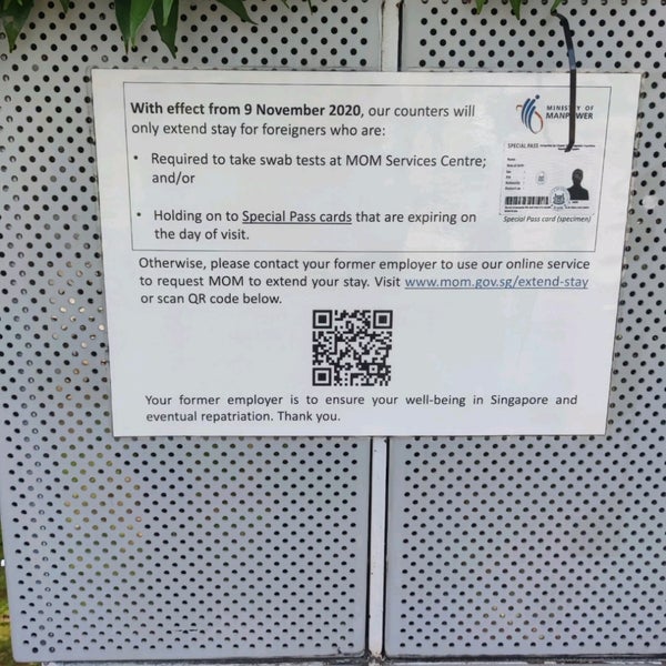 MOM Services Centre (MOMSC) - Government Building