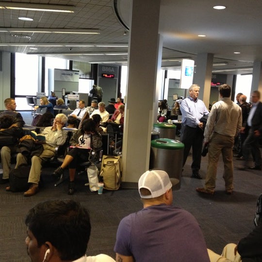 Gate B85 (Now Closed) - Houston, TX