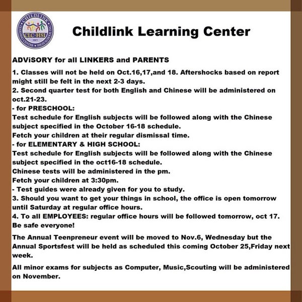 Childlink Learning Center - Cebu City, Cebu