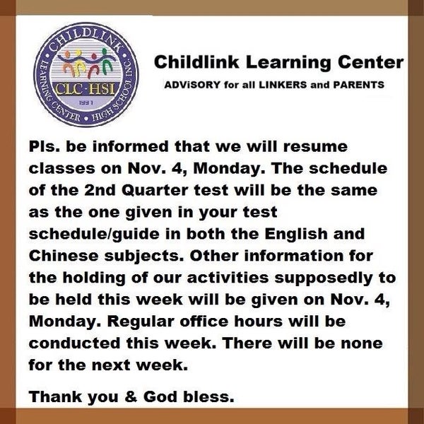 Childlink Learning Center - Cebu City, Cebu