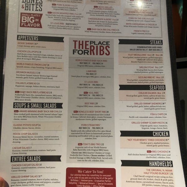 Tony Roma's - American Restaurant in Orlando