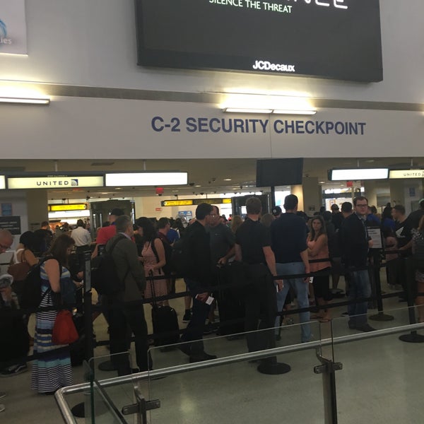 TSA Security Checkpoint C2 - Newark Airport and Port Newark - 9 tips ...