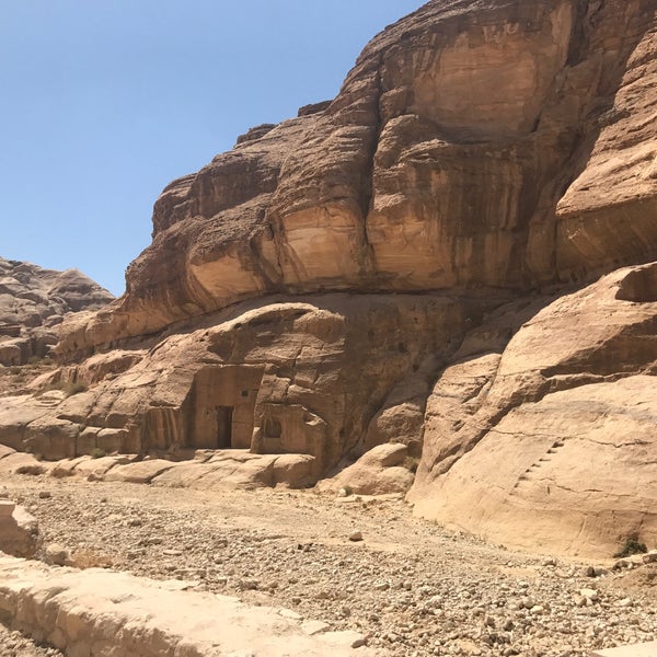 Modern Barrage Dam Across Siq