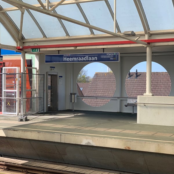 Metrostation Heemraadlaan - Metro Station in Spijkenisse