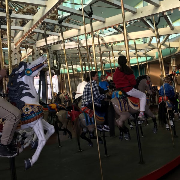 Looff Carousel - Attraction in Santa Cruz Beach Boardwalk