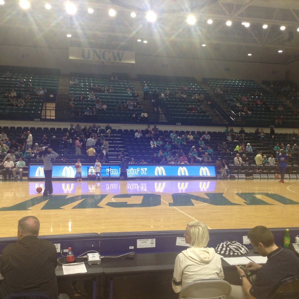 Photos at Trask Coliseum - College Basketball Court in Wilmington