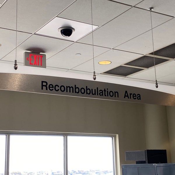 Recombobulation Area - Mitchell Field - 9 tips