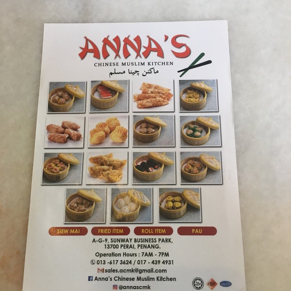 Anna’s Chinese Muslim Kitchen - Bandar Seberang Jaya, Pulau Pinang