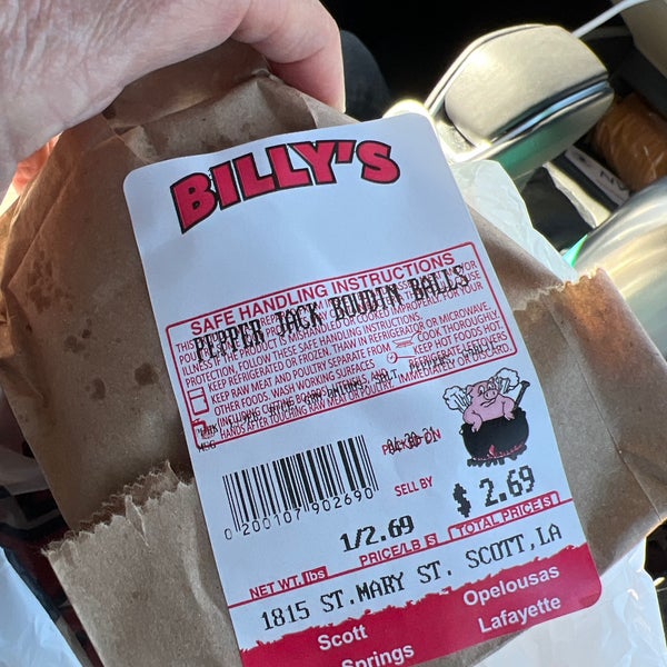 Billy's Boudin & Cracklins - Cajun / Creole Restaurant in Scott