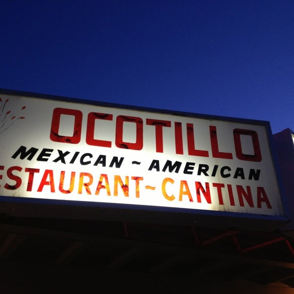 Ocotillo Restaurant & Cantina - 33668 Highway 74
